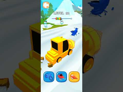 Shape Transform & Shifting All level Android iOS game 🎯🎮 #runner #car # ...