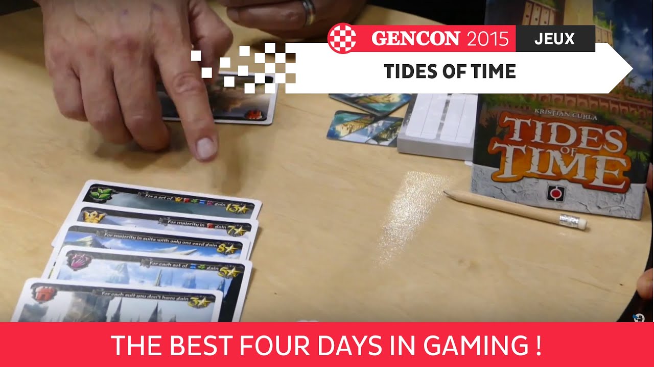 GenCon 2015 - Tides of time - Portal Games - VOSTFR - YouTube