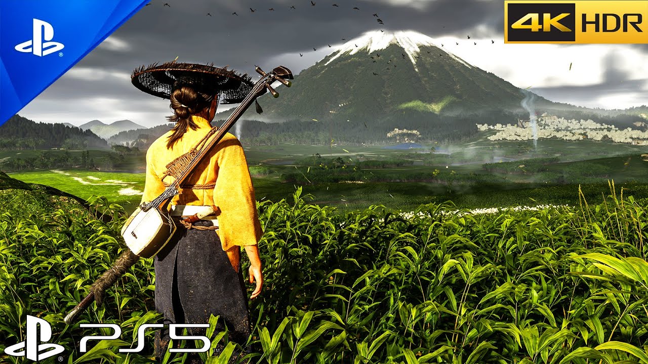 GHOST OF YOTEI RAYTRACING MODE LOOKS ABSOLUTELY STUNNING ON BASE PS5 4K ...