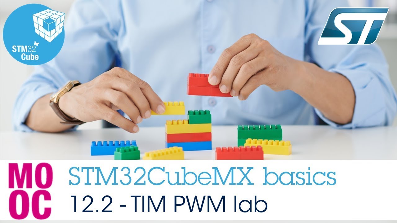 Stm32cubemx Basics 12 2 Stm32cube Hal Labs Tim Lab Tim Pwm Youtube