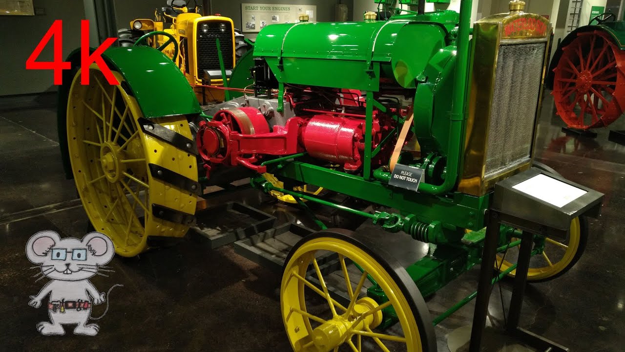 John Deere Experimental Tractor, 1917 in 4k - YouTube