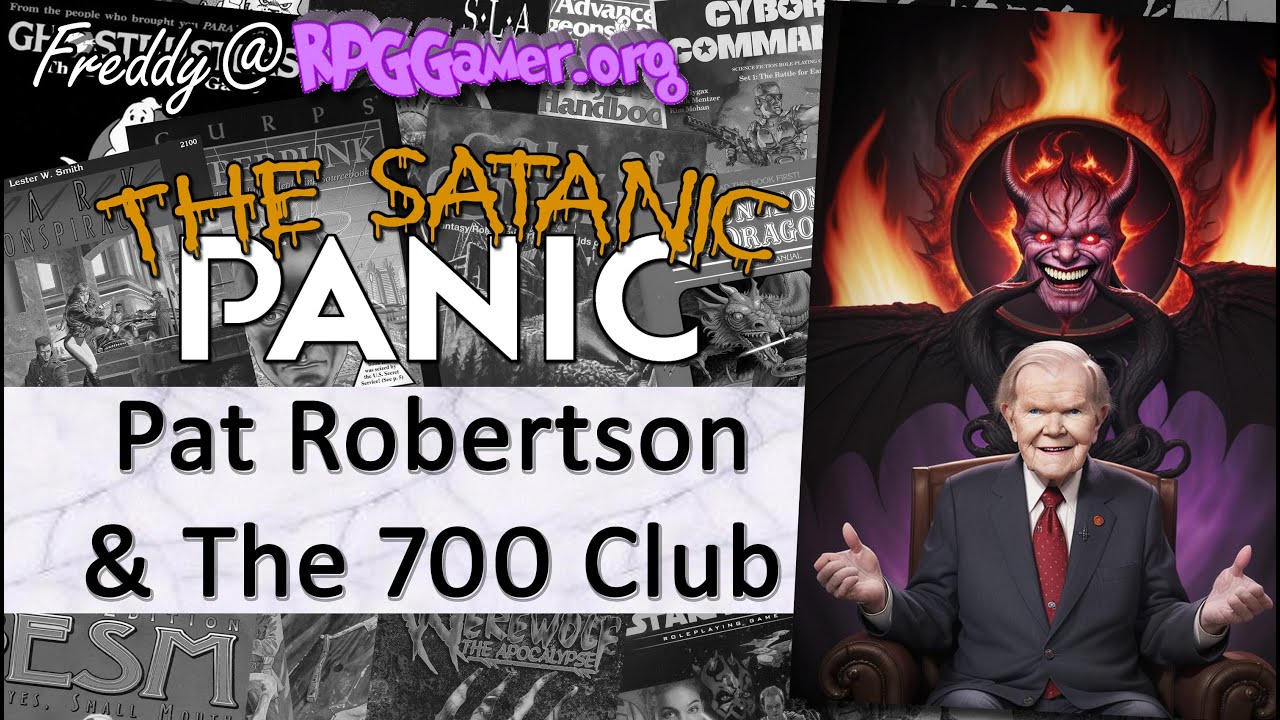 Pat Robertson and The 700 Club | Satanic Panic - YouTube