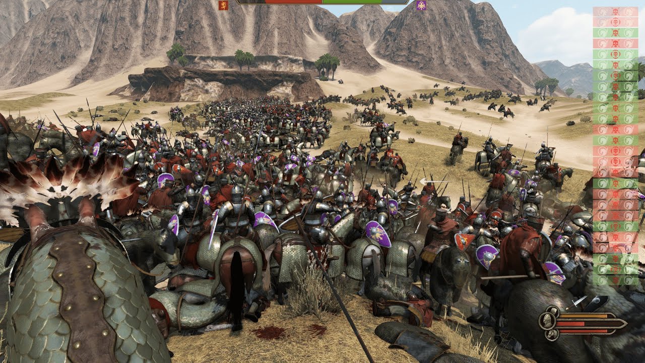 Mount & Blade II: Bannerlord Big Cavalry Epic Battle - Empire cavalry ...