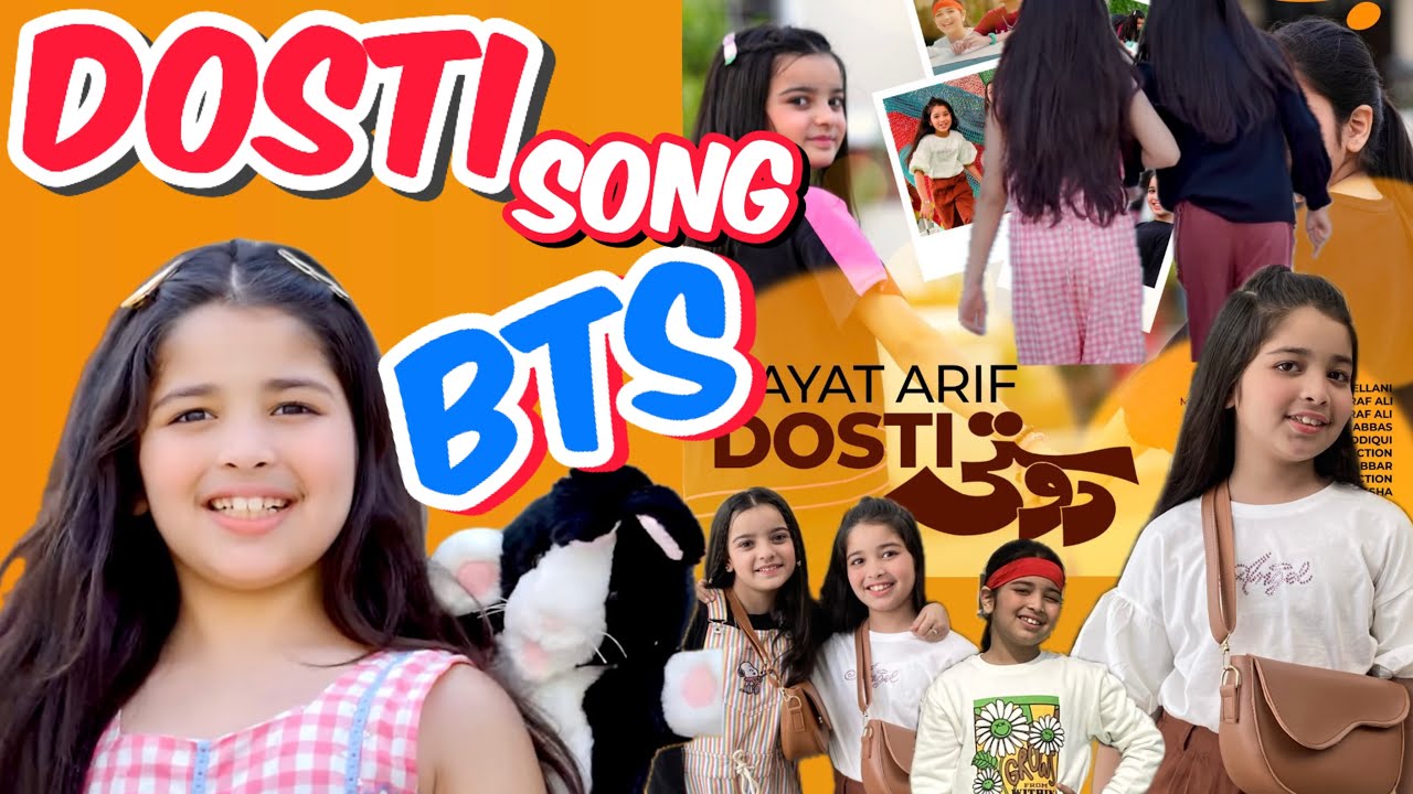 Aayat Arif || DOSTI song BTS || vlog - YouTube