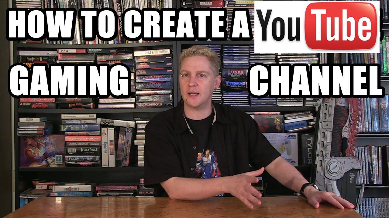 HOW TO CREATE A YOUTUBE GAMING CHANNEL - Happy Console Gamer - YouTube