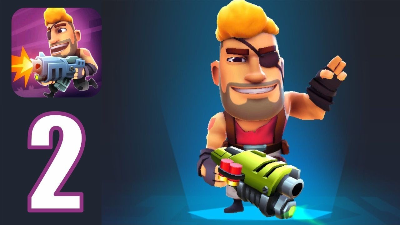 Autogun Heroes: Run and Gun | Gameplay 2 | 1771 Deep Core (Gus) - YouTube