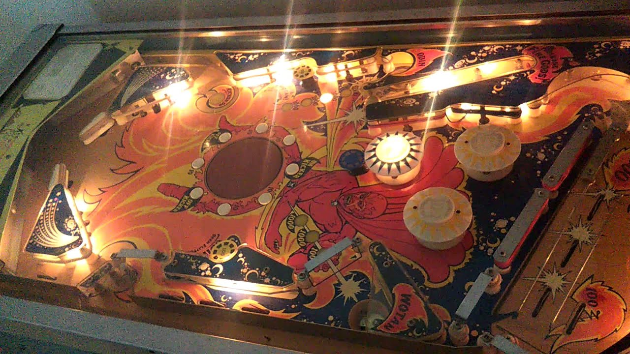 Fireball pinball playing good - YouTube
