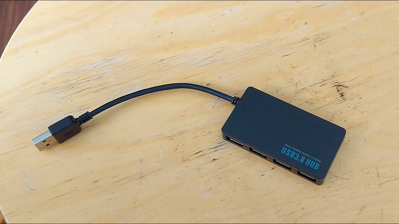 Peek inside a USB Hub - YouTube
