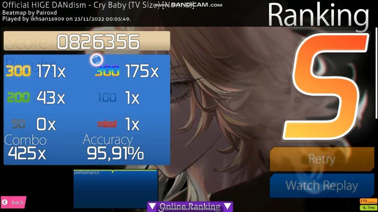 Osu!mania 4X - Cry Baby {Tokyo Revengers OP} - YouTube