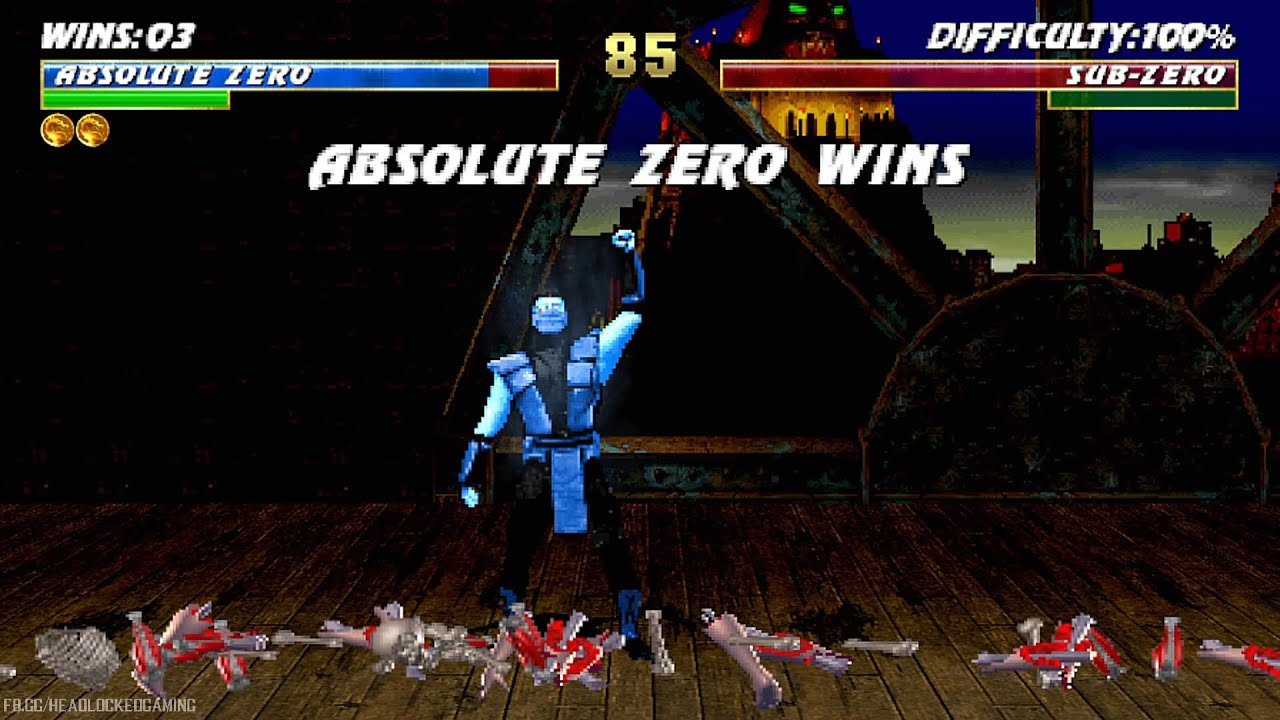 Absolute Zero in Mortal Kombat - 100% Difficulty - YouTube