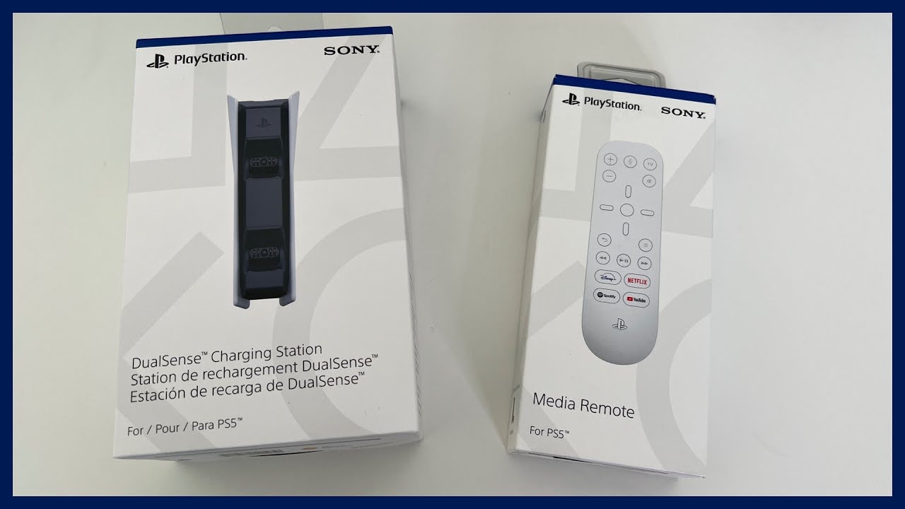 PS5 Media Remote & DualSense Charging Station UNBOXING! - YouTube