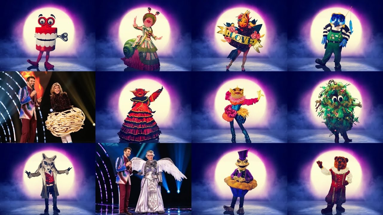 Masked Singer Uk Season 6 - All Round 1 - All Performances Ranked - YouTube