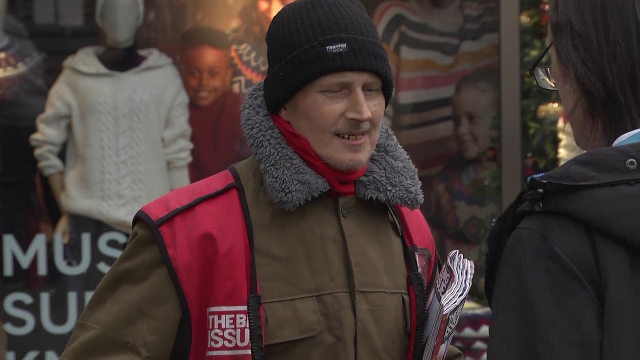 Katie Fenton - Big Issue goes contactless - YouTube