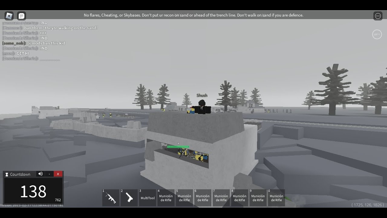 (Roblox) a noob from 3rd noob division defending D Day bunker - YouTube