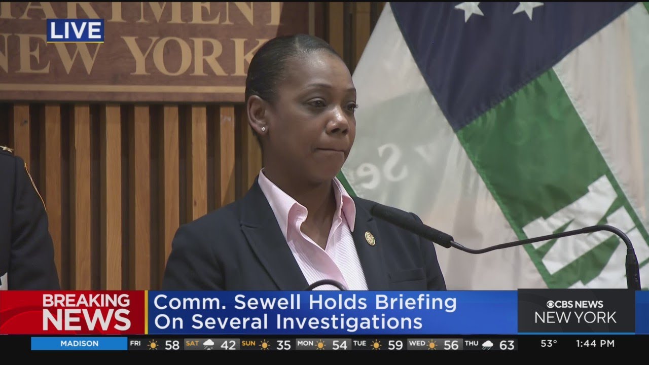 NYPD Commissioner gives updates on investigations - YouTube