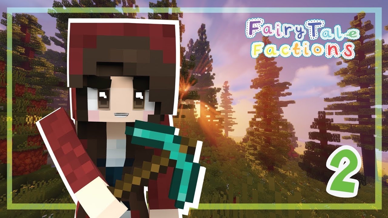 MINECRAFT FACTIONS 🦋 Fairy Tale SMP 🦋 ep 2 🦋 DIAMONDS! - YouTube