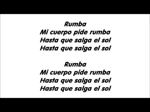 Anahí - Rumba ft. Wisin (letra)