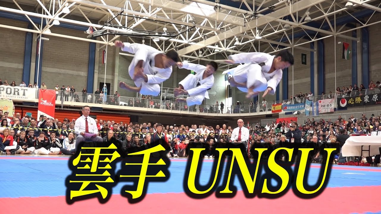 Karate Kata "Unsu" in 2017 JKA WORLD TOURNAMENT - YouTube