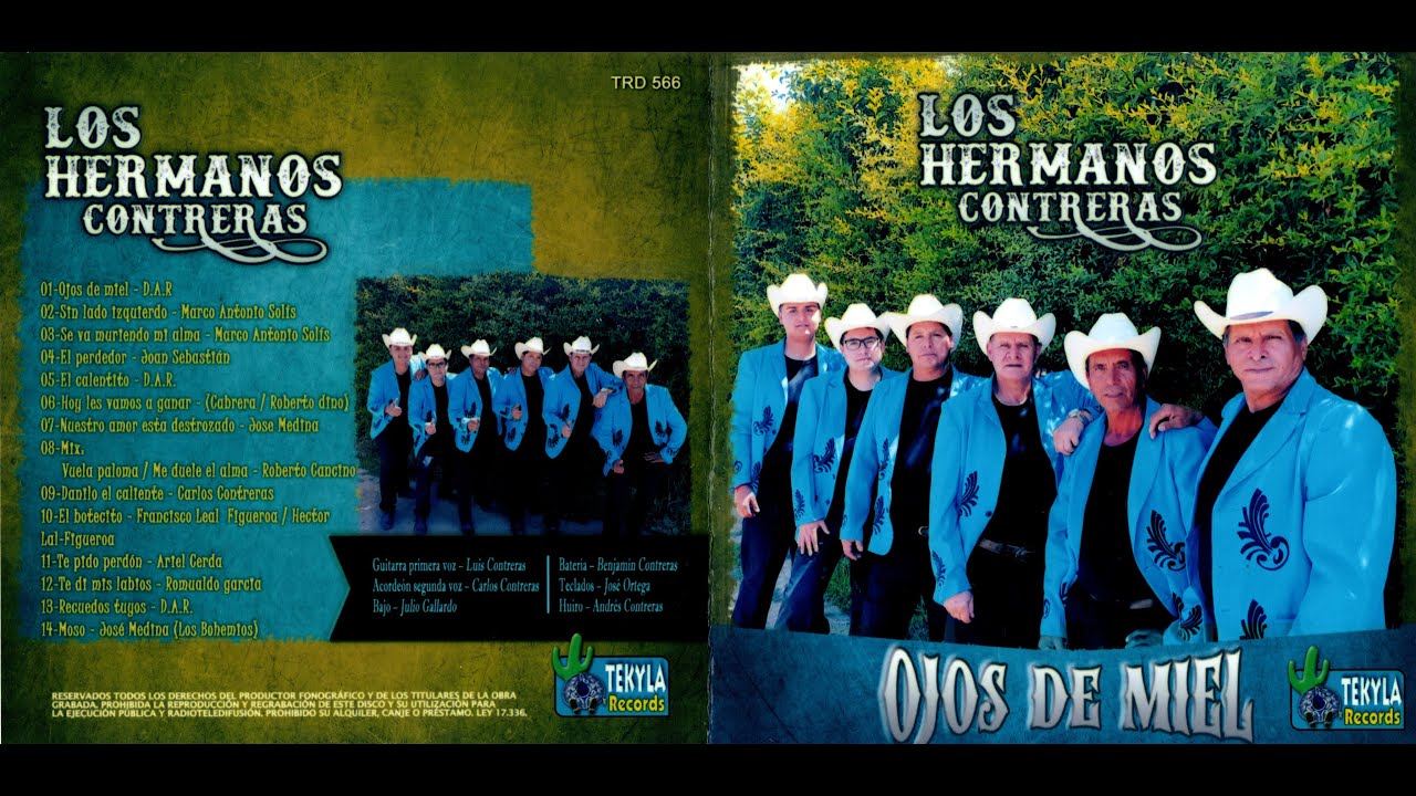 Los Hermanos Contreras - Ojos de Miel - YouTube