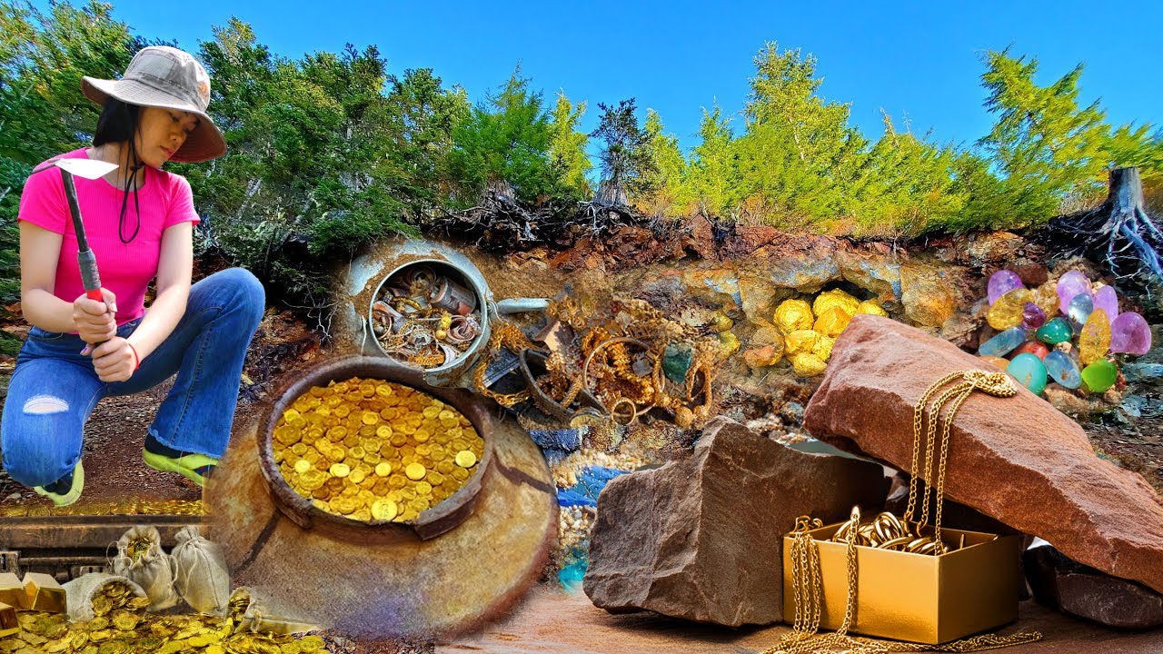 I found the world's first priceless gold and diamond treasure map - YouTube