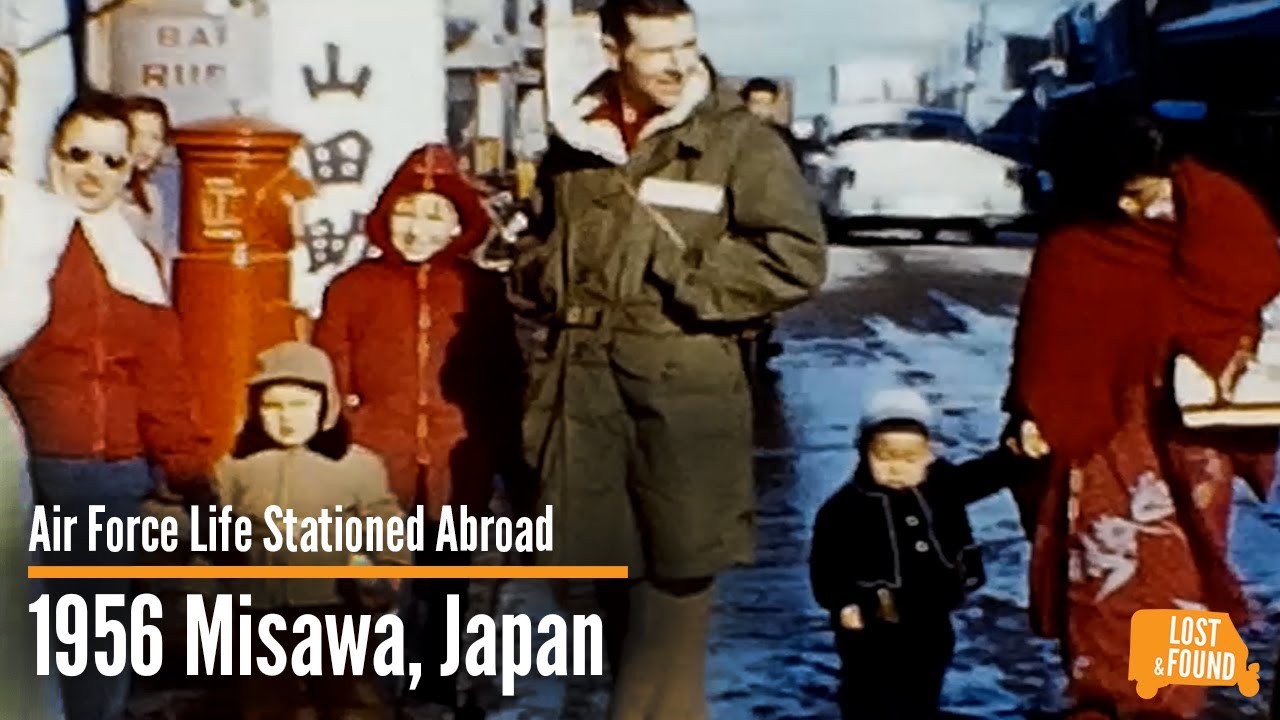 1956 Misawa Japan, Air Force Family Stationed Abroad, Winter - Found ...