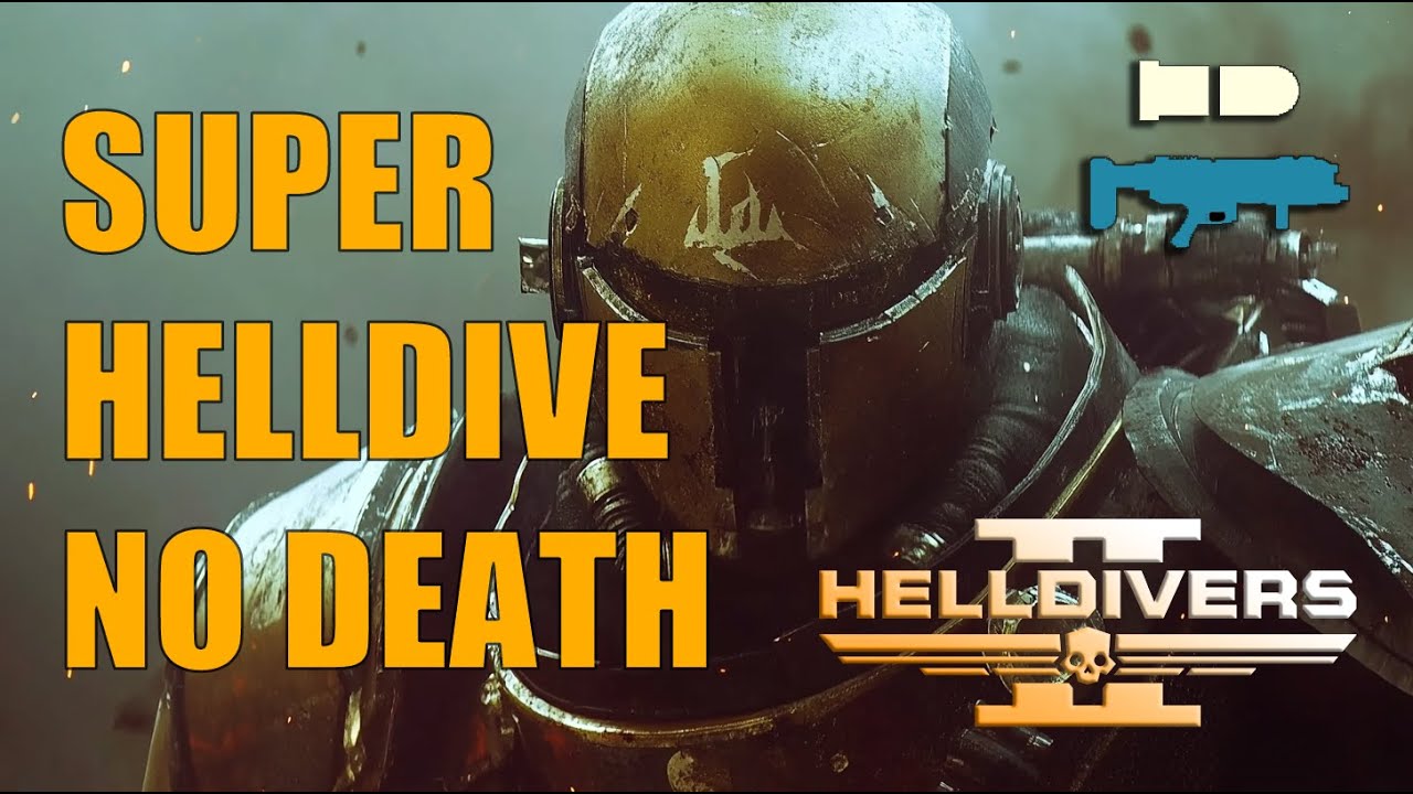 Helldivers 2 // Super Helldive Difficulty 10 -No Death // Grenade launcher - YouTube