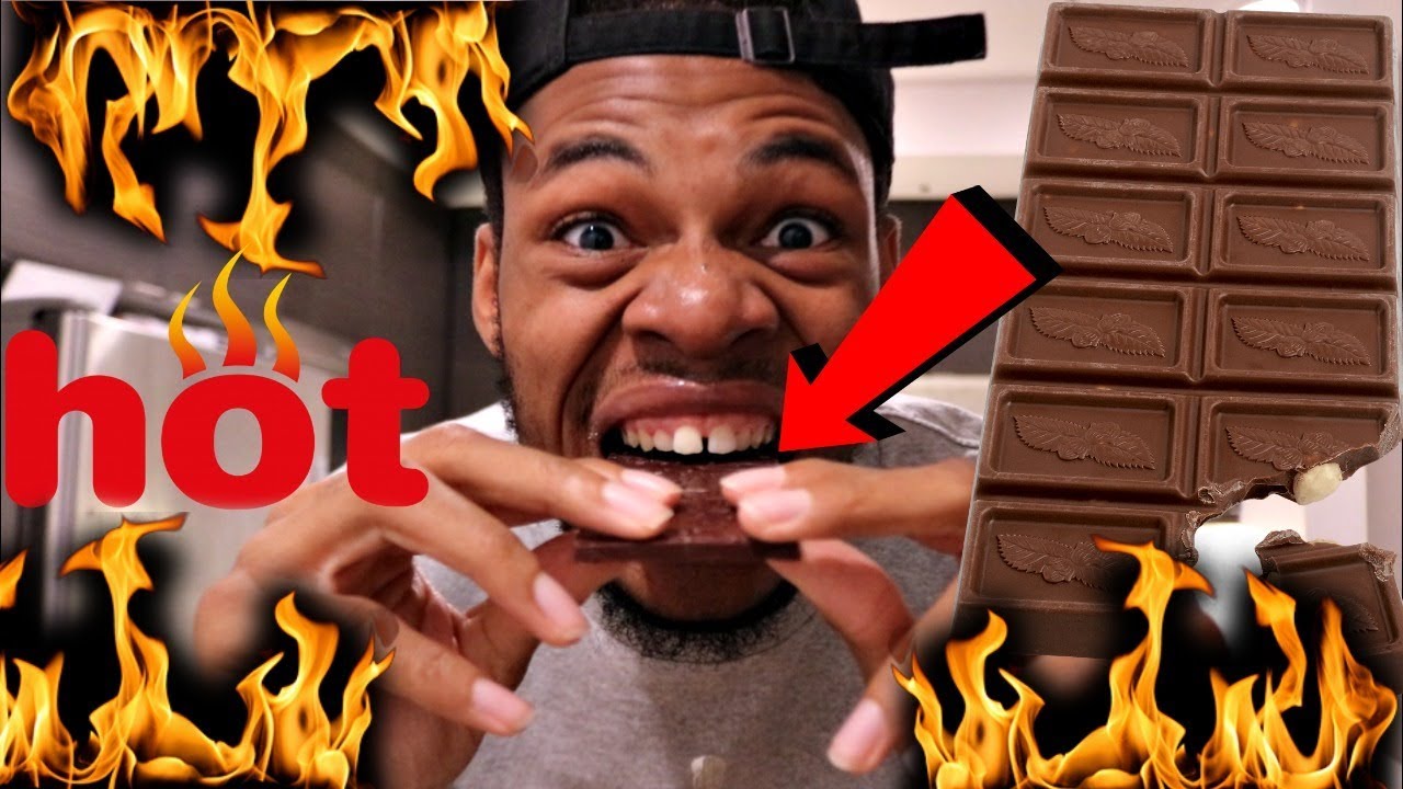 EATING THE HOTTEST CHOCOLATE BAR IN THE WORLD! - YouTube