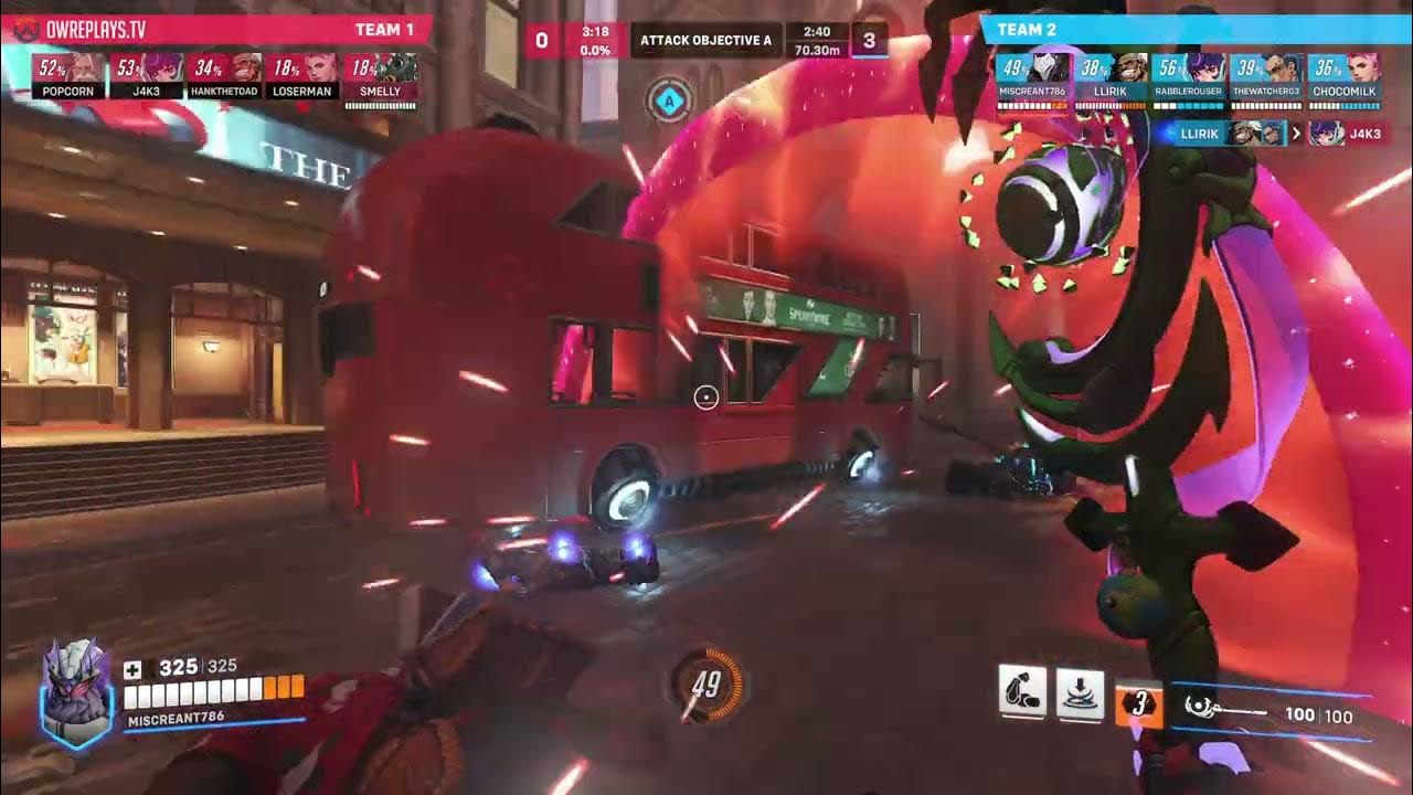 t500 open Queue battle of the beasts by MISCREANT786 — Overwatch 2 Replay K5EQGY - YouTube