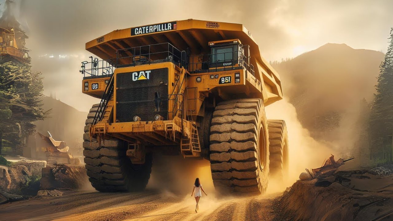 The World's Biggest Truck Ever The Caterpillar 797 Series - YouTube