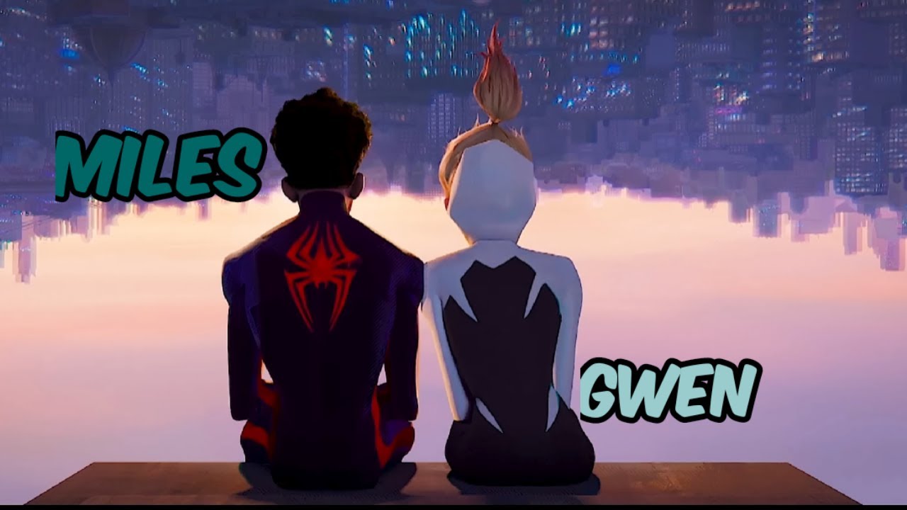 Miles and Gwen Upside Down 4K (Part of the Best Scene Ever) # ...