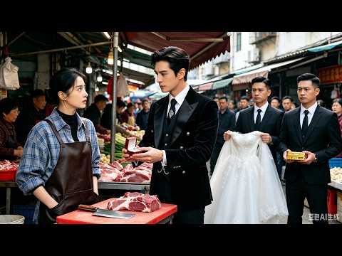 Cold CEO rejects elite beauties but falls for a poor pork seller girl and marries her!