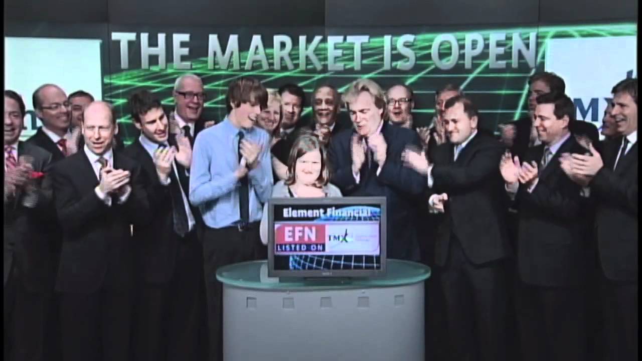 Element Financial Corp. (EFN:TSX) opens Toronto Stock Exchange ...