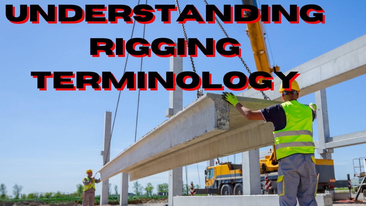 Terminology used in Dogging and Rigging - YouTube