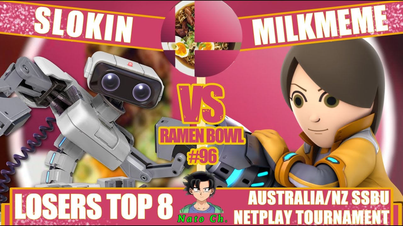 Ramen Bowl 96 LOSERS TOP 8 - MilkMeme (Mii Gunner, Mii Brawler) Vs ...