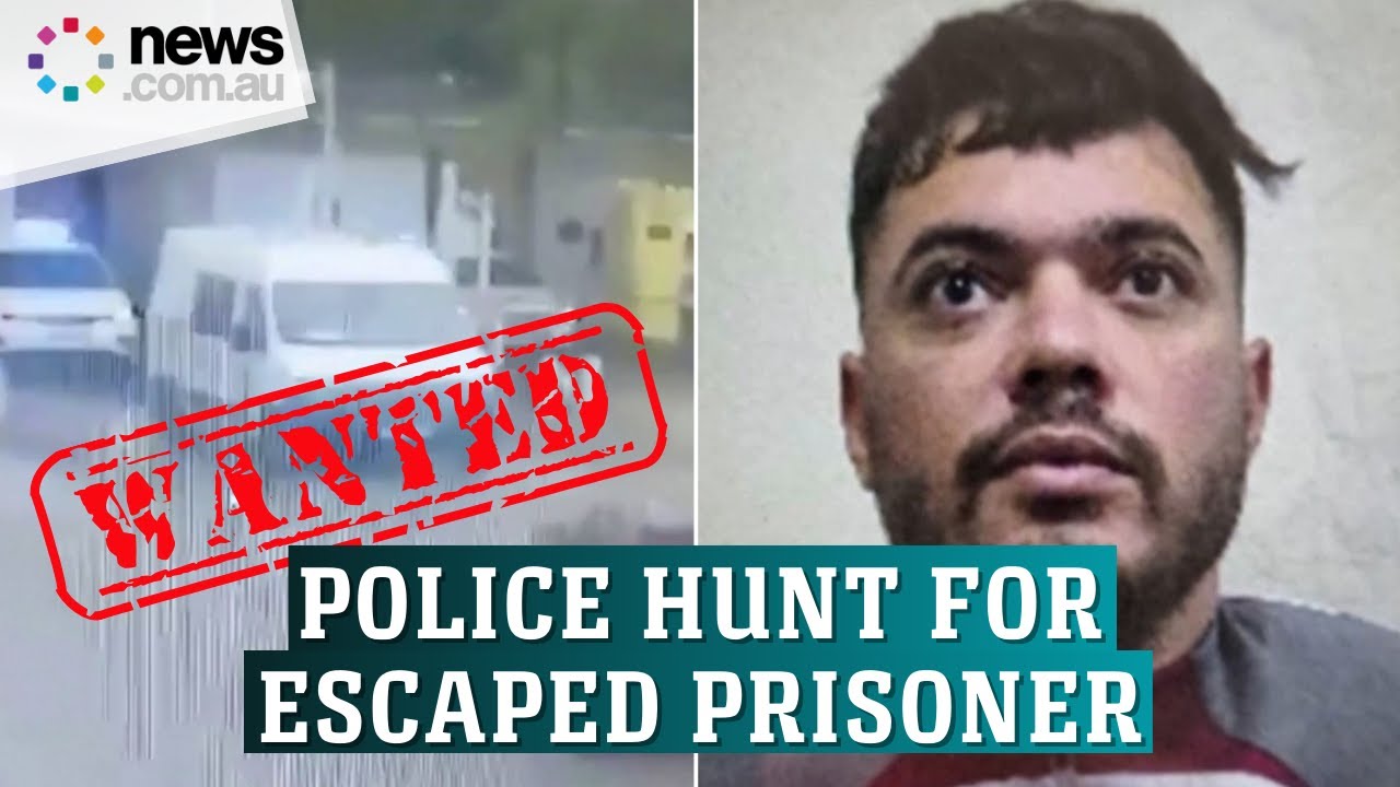 French police search for 'The Fly' after deadly prison van escape - YouTube