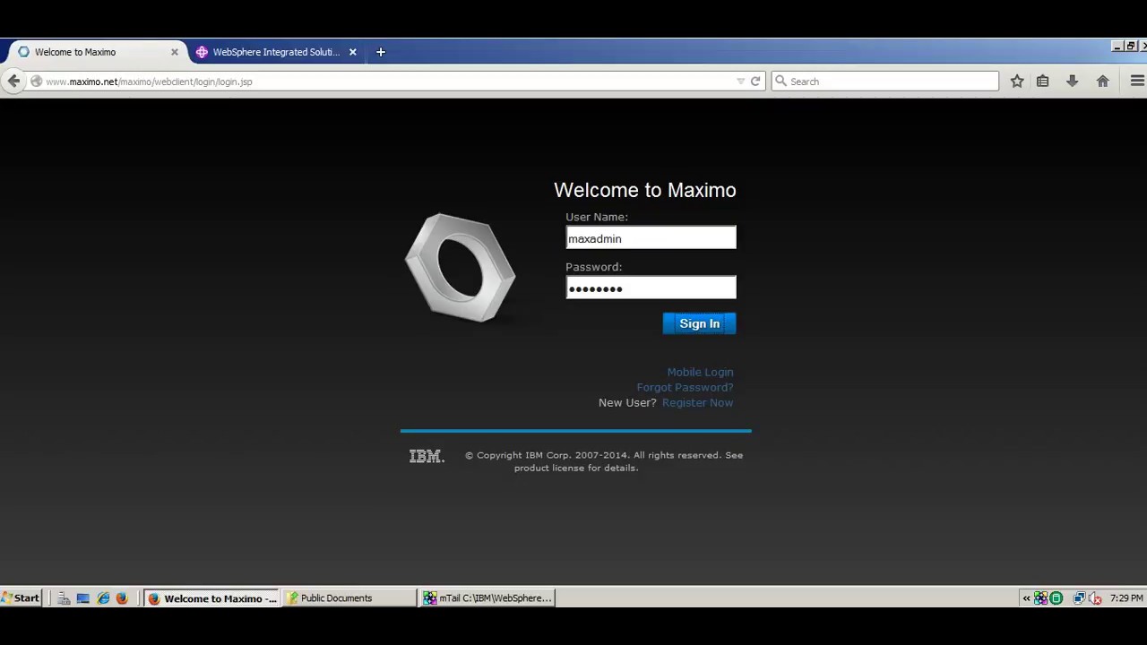 First Look IBM Maximo Asset Management 7.6 - YouTube