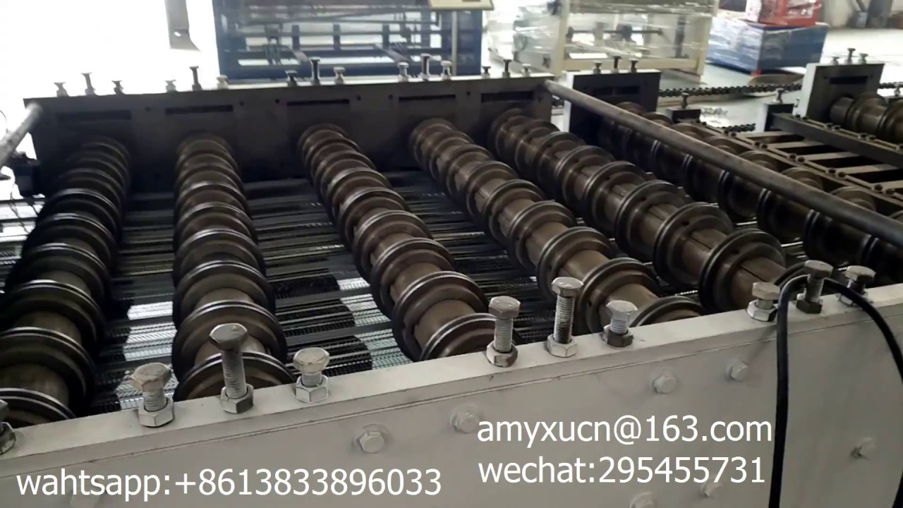 rib lath mesh machine ,expanded metal high rib lath making machine ...