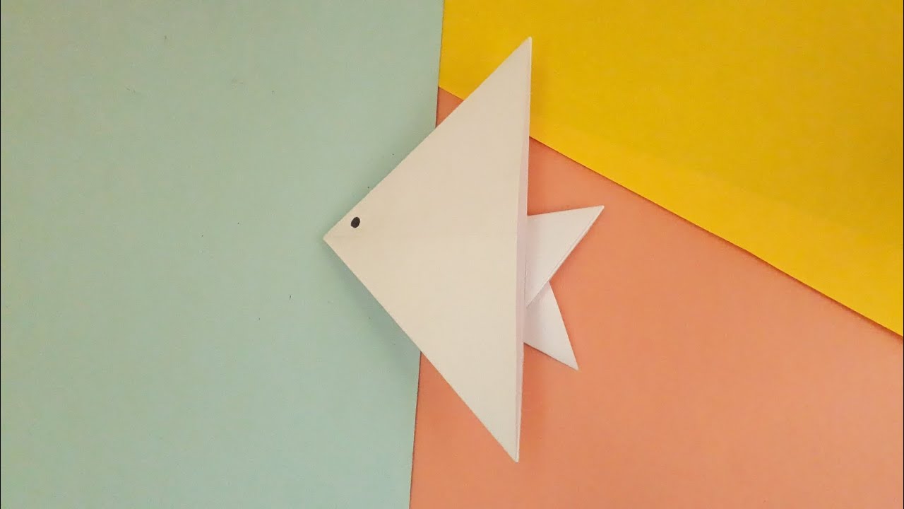 How to Make Paper Fish | Creating Paper Fish, Paper Crafts - YouTube
