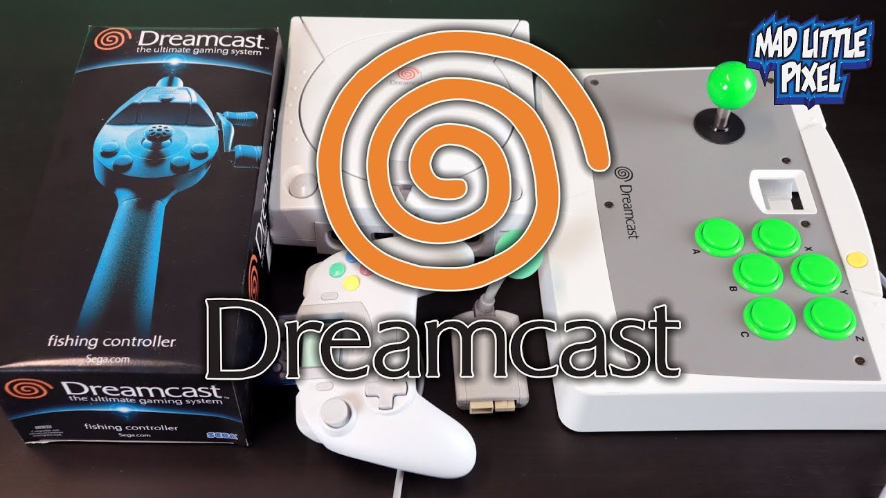 Sega Dreamcast Testing Accessories! Fishing Controller & Microphone ...