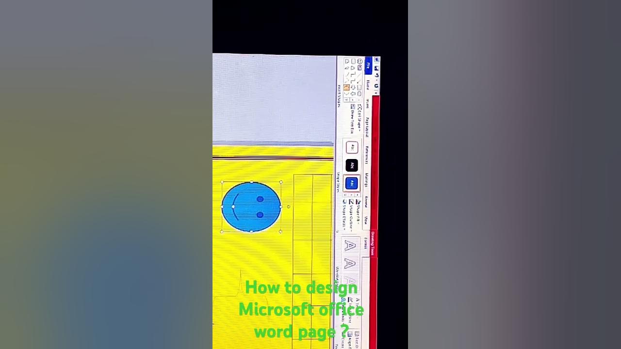 How to design Microsoft office word page ? Computer tips#online #today ...