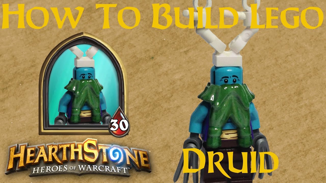 How To Build A Lego Hearthstone Druid - YouTube