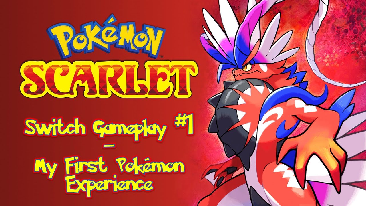 Pokémon Scarlet Switch Gameplay #1 – My First Pokémon Experience - YouTube