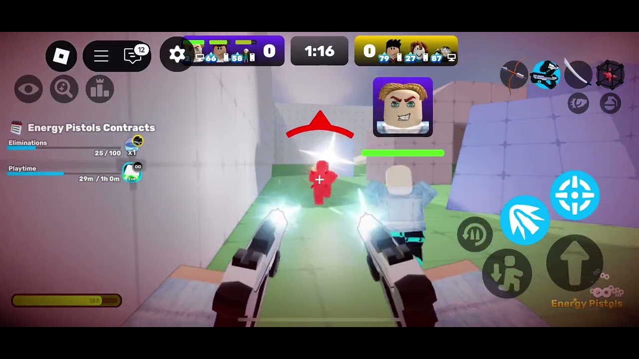 I played gun game in rivals Roblox - YouTube