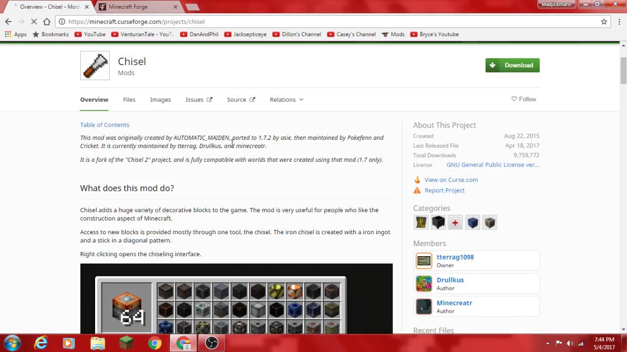 How to get mods for Minecraft tutorial. - YouTube