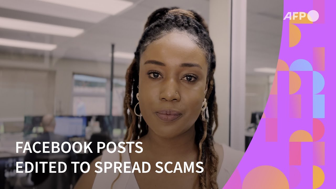 Scams spread via edited Facebook posts - YouTube