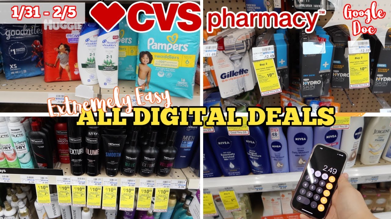CVS Digital Couponing | 12 NEWBIE FRIENDLY DEALS 🔥 Using only your ...
