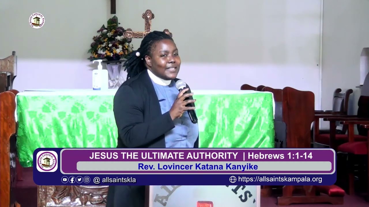 JESUS THE ULTIMATE AUTHORITY :: Rev. Lovincer Katana Kanyike - YouTube