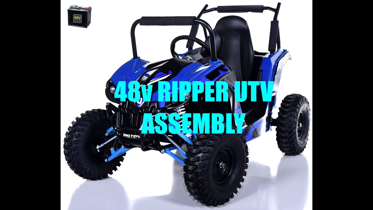48v Ripper XL UTV - Assembly - YouTube