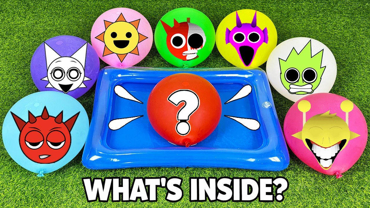 🎈 Sprunki Balloons Uncovered! 🎈 Let’s Pop Them All and Reveal Who’s ...
