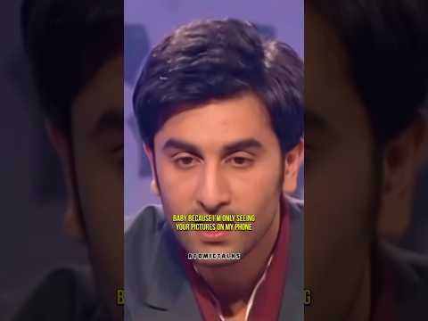 Ranbir Kapoor flirting skills 😂 #bollywood #ranbirkapoor